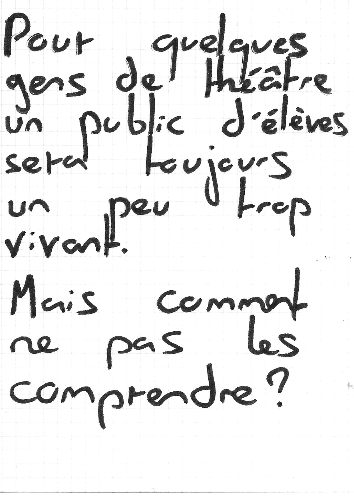 Fragments - Tout le monde sur scène!